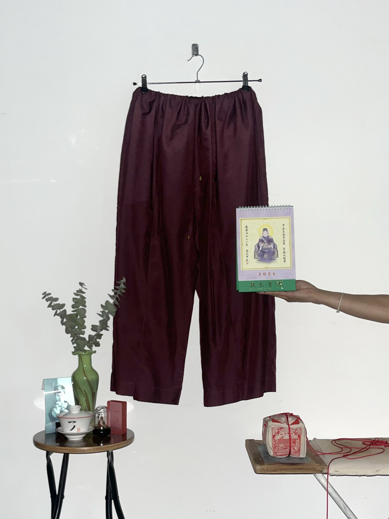 LUCKY KNOT DRAWSTRING PANTS – YAT PIT